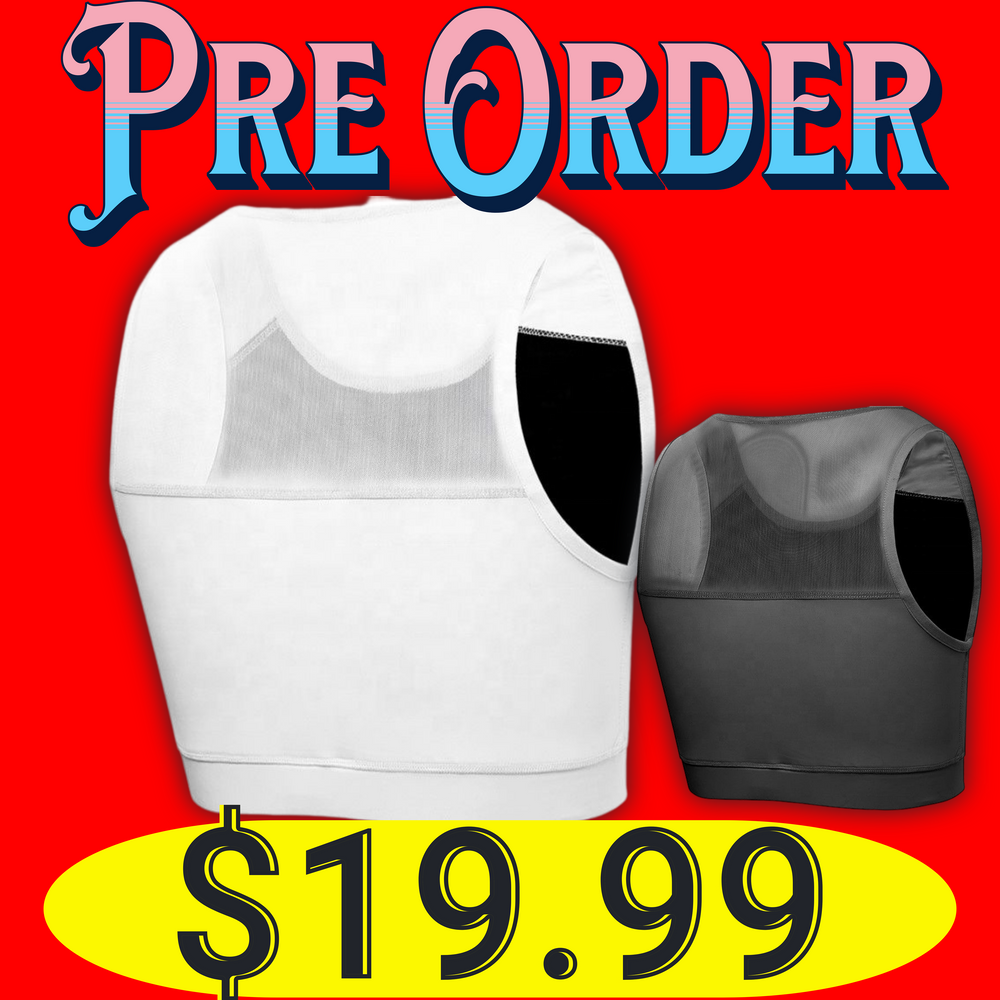 Mesh Back Comfort Band Binder Black – TMart